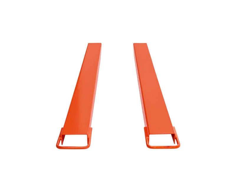 New 72" Fork Extensions, 1500-LB Capacity, Heel Restraint, 6" Wide, 2 ...