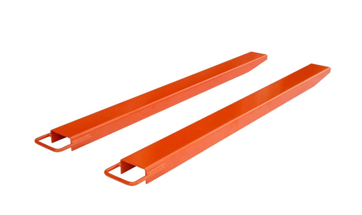 New 72" Fork Extensions, 1500-LB Capacity, Heel Restraint, 6" Wide, 2 ...