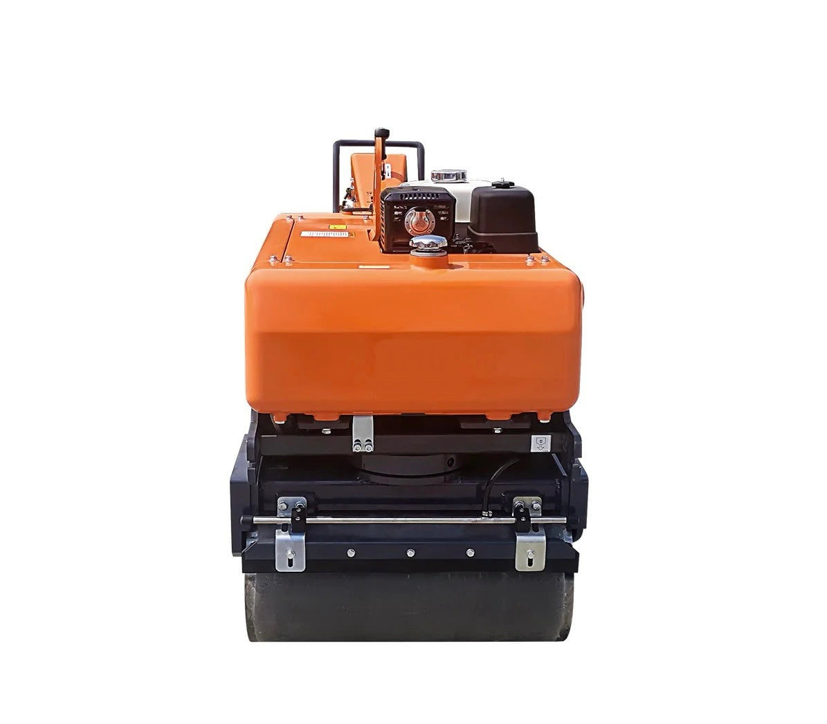 New Premium 1-Ton Walk-Behind Double Drum Vibratory Roller, 13 HP Hond ...